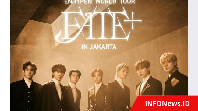 Perdana di Jakarta, ENHYPEN Siap Memikat Penggemar dalam Konser Fate Plus