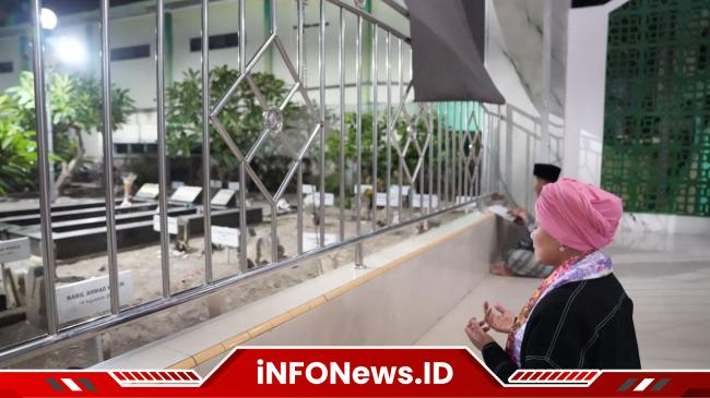 Luluk Ziarah Makam Pendiri NU, Ambil Spirit Perjuangan untuk Jawa Timur
