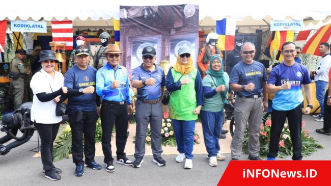 Komandan, PJU dan Personel Rajawali Laut Meriahkan NBOD Jelang HUT ke ...