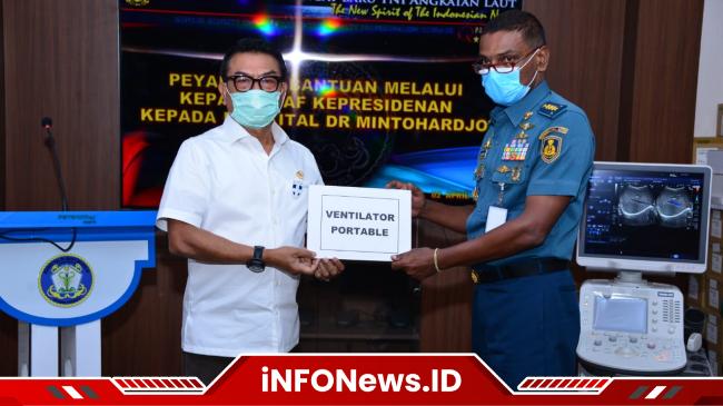 Rumkital Dr Mintohardjo Terima Bantuan Alkes untuk Penanggulangan Corona