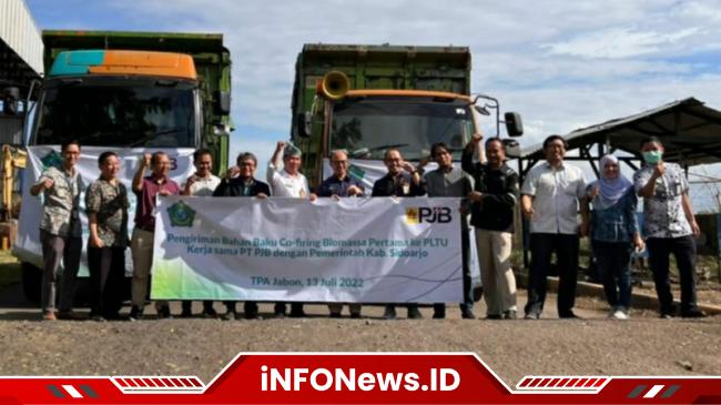 Kerjasama PJB dan Pemkab Sidoarjo Ubah Sampah Jadi Bahan Bakar PLTU