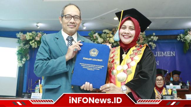 Pertama Kalinya, S3 Manajemen FEB Unitomo Luluskan Doktor Baru