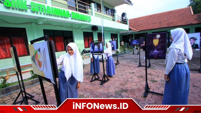 Ciphoc Unitomo Kenalkan Ragam Fotografi di SMK Siti Aminah Surabaya